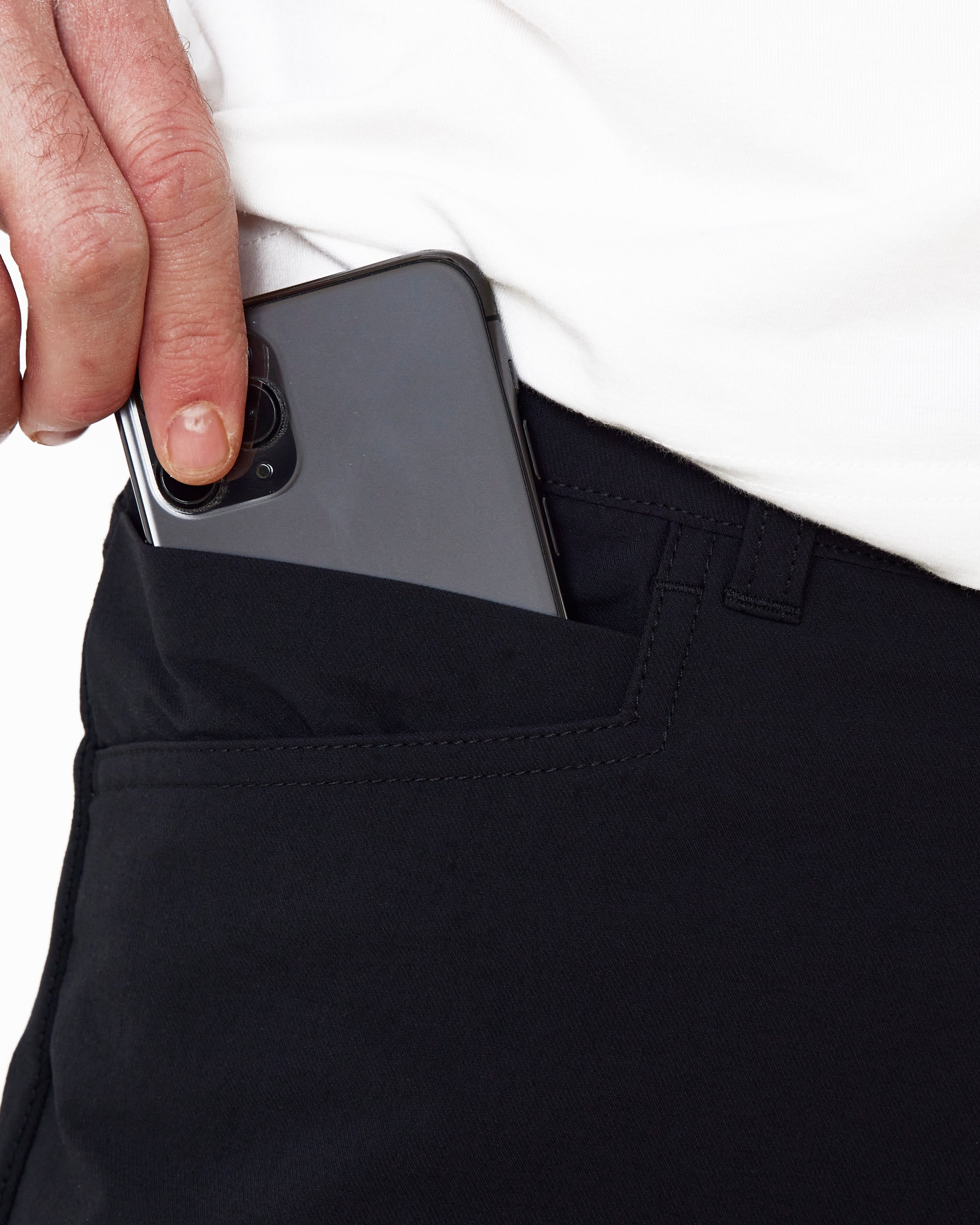 Evolution Pants Classic + Black | Men’s Travel Pants